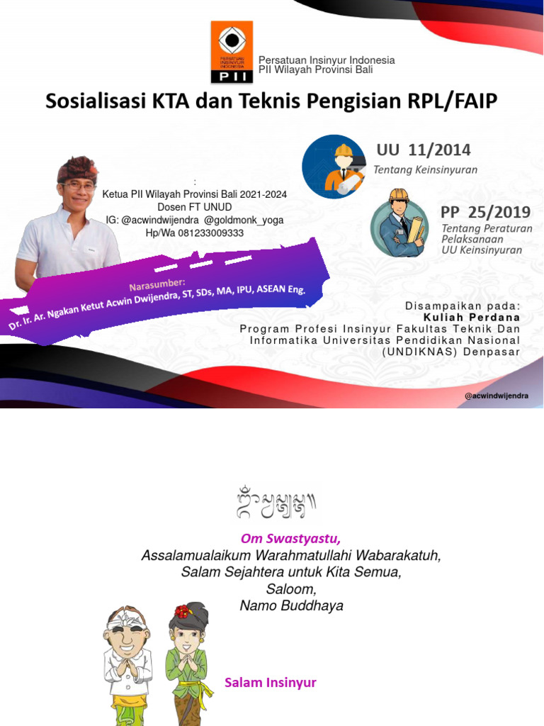 Acwin-Sosialisasi KTA Dan Teknis Pengisian FAIP-4 Sept 2023 | PDF | Bisnis