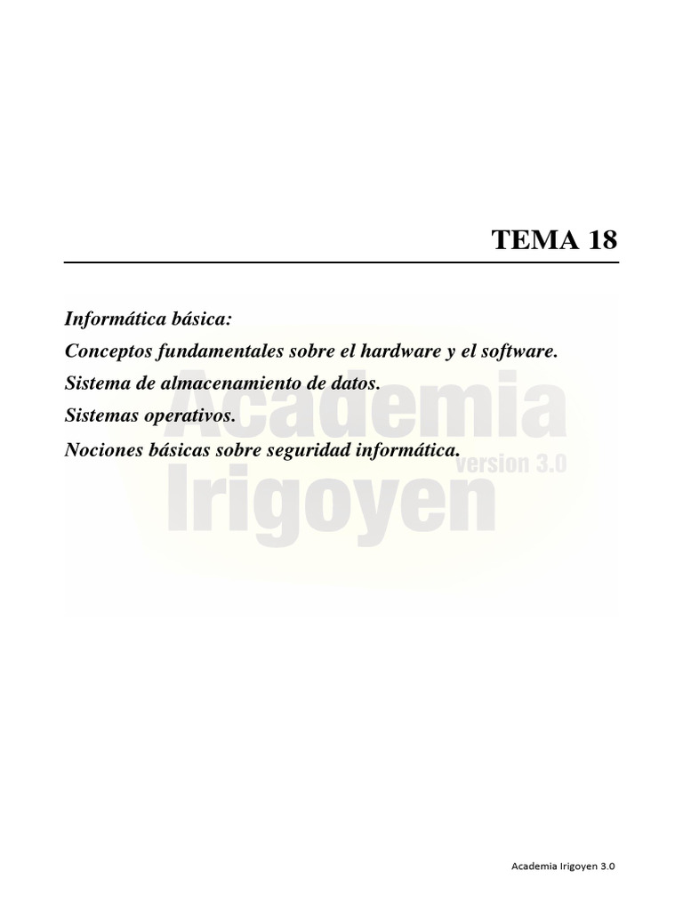 Informatica Basica | PDF | Impresora (Computación) | Periférico