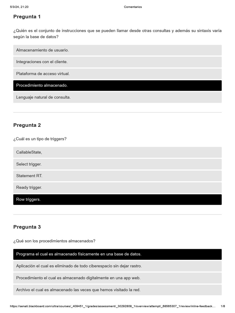 Examen Final | PDF | Bases de datos | SQL