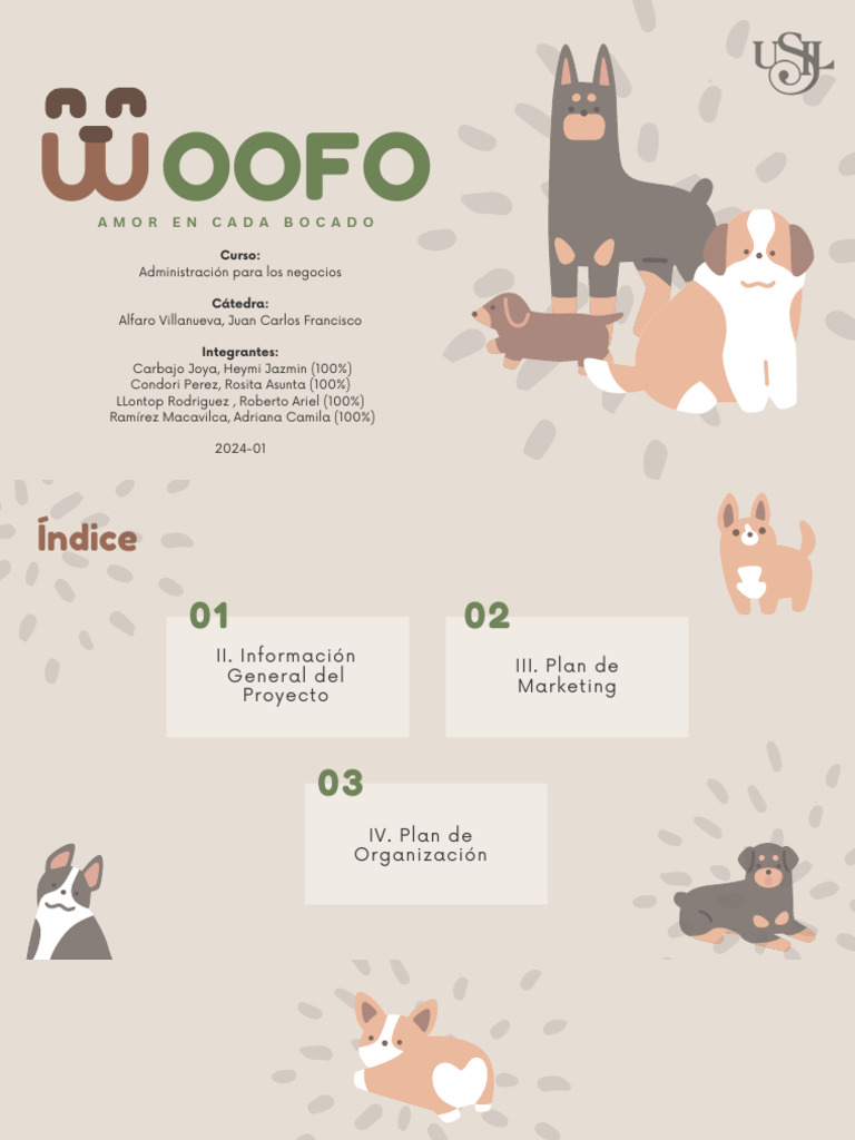 Woofo - Grupo 4 | PDF | Marketing | Motivación
