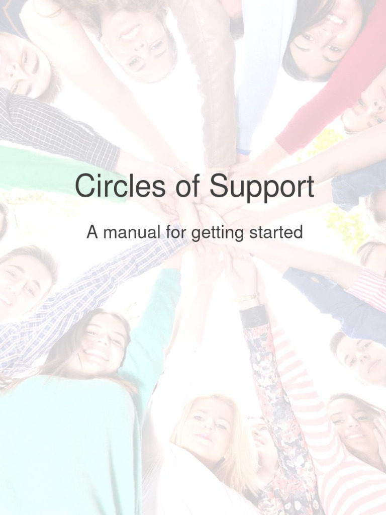 Circles of Support Manual 2019 | PDF | Brainstorming | Experience