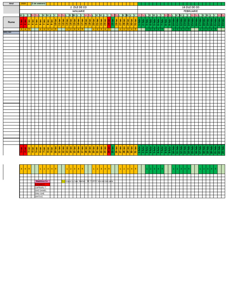 Model Concedii | PDF