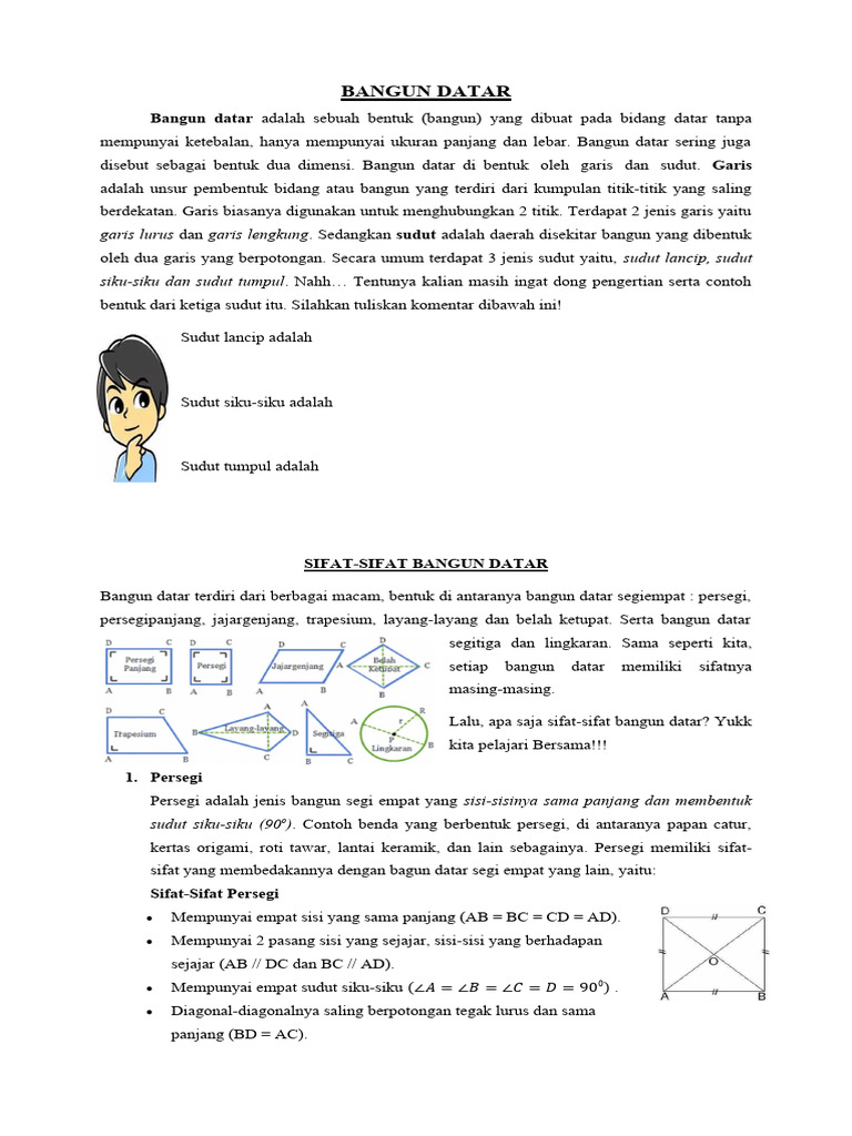 Bangun Datar | PDF