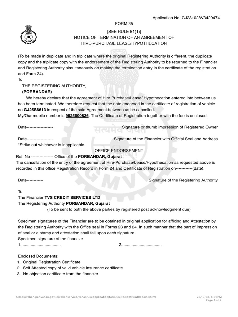 Form 35 | PDF