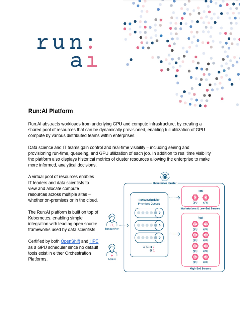 RunAI Platform Vs Kubernetes | PDF | Scheduling (Computing) | Graphics ...