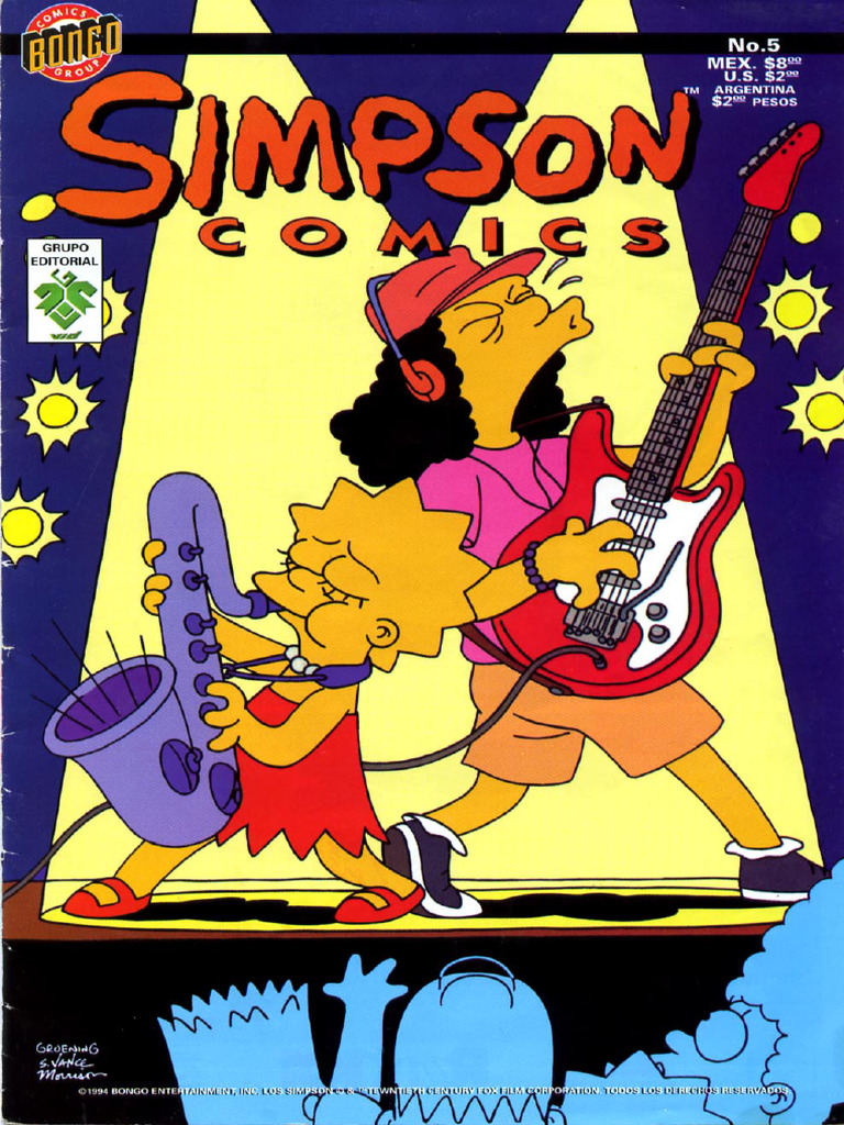 Simpson Comics 5 Be Bop A Lisa | PDF