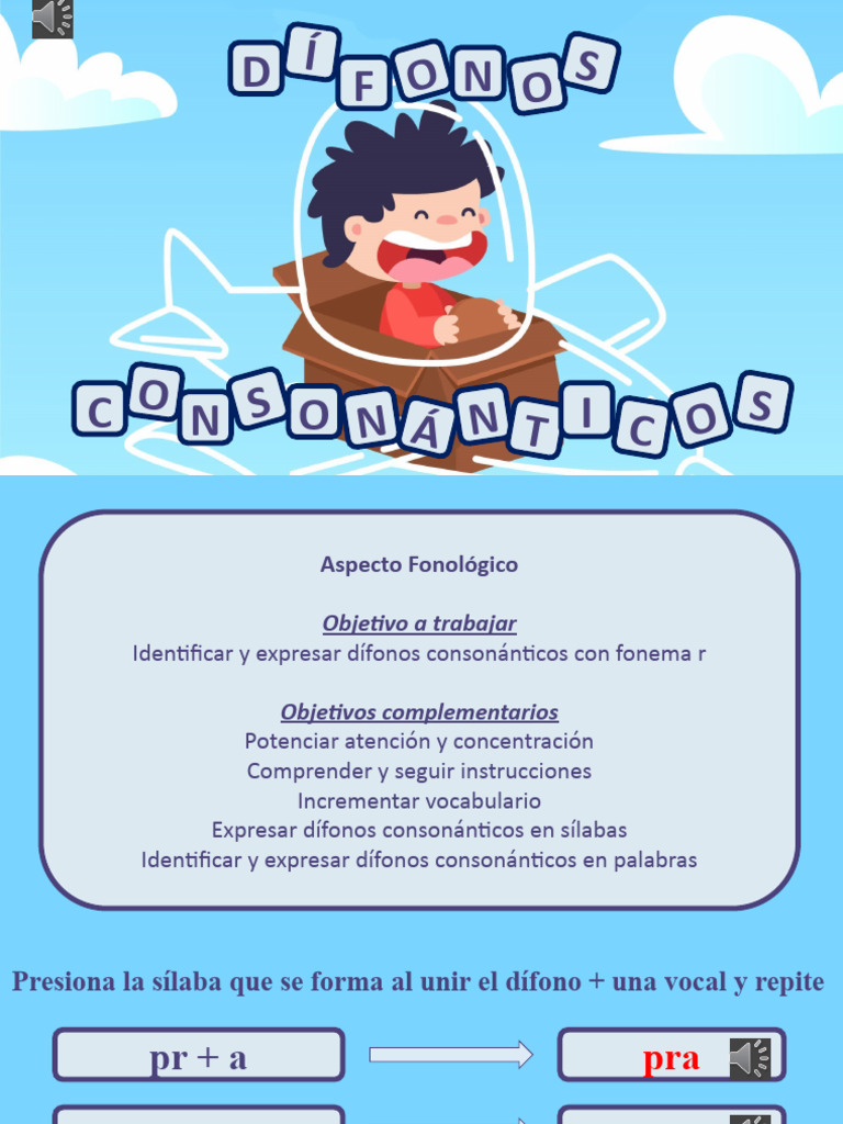 Dífonos Consonánticos: Actividades y Ejercicios | PDF | Filología ...