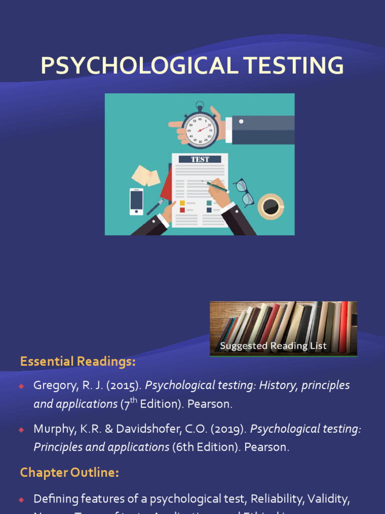 Psychological Testing | PDF | Validity (Statistics) | Percentile