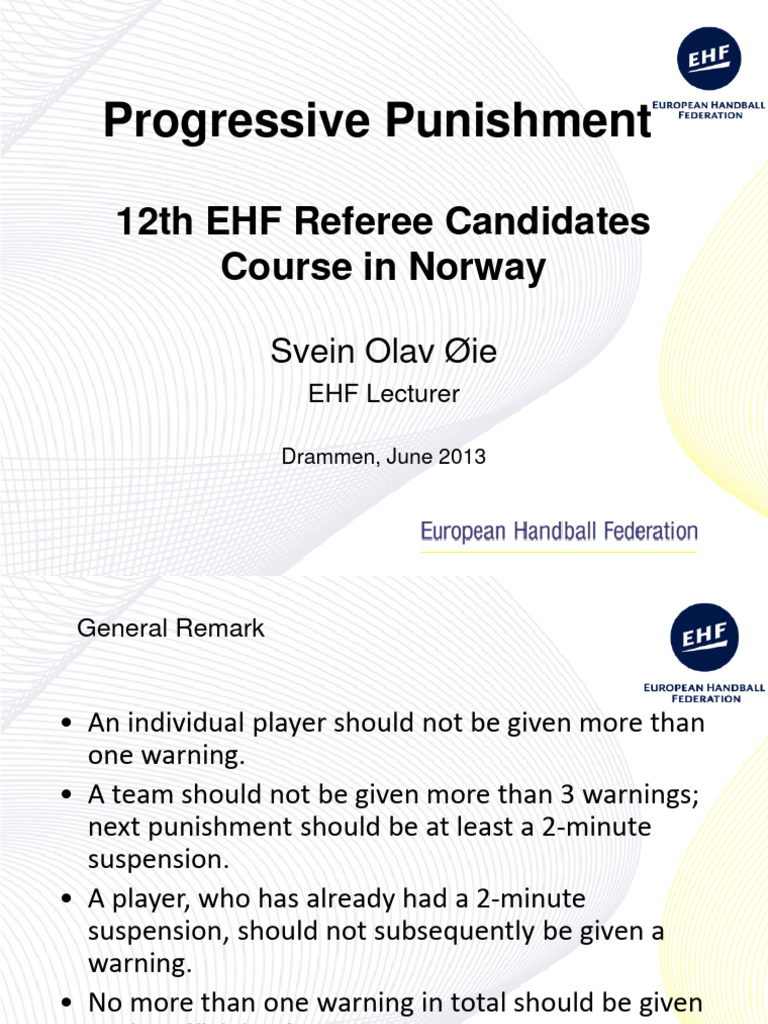 Handball Referee Guidelines | PDF | Association Football | Athletic Sports