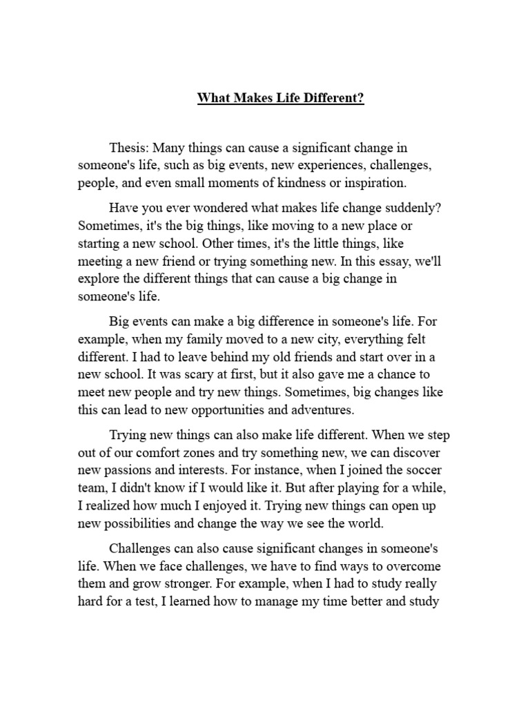 Writing Sample | PDF