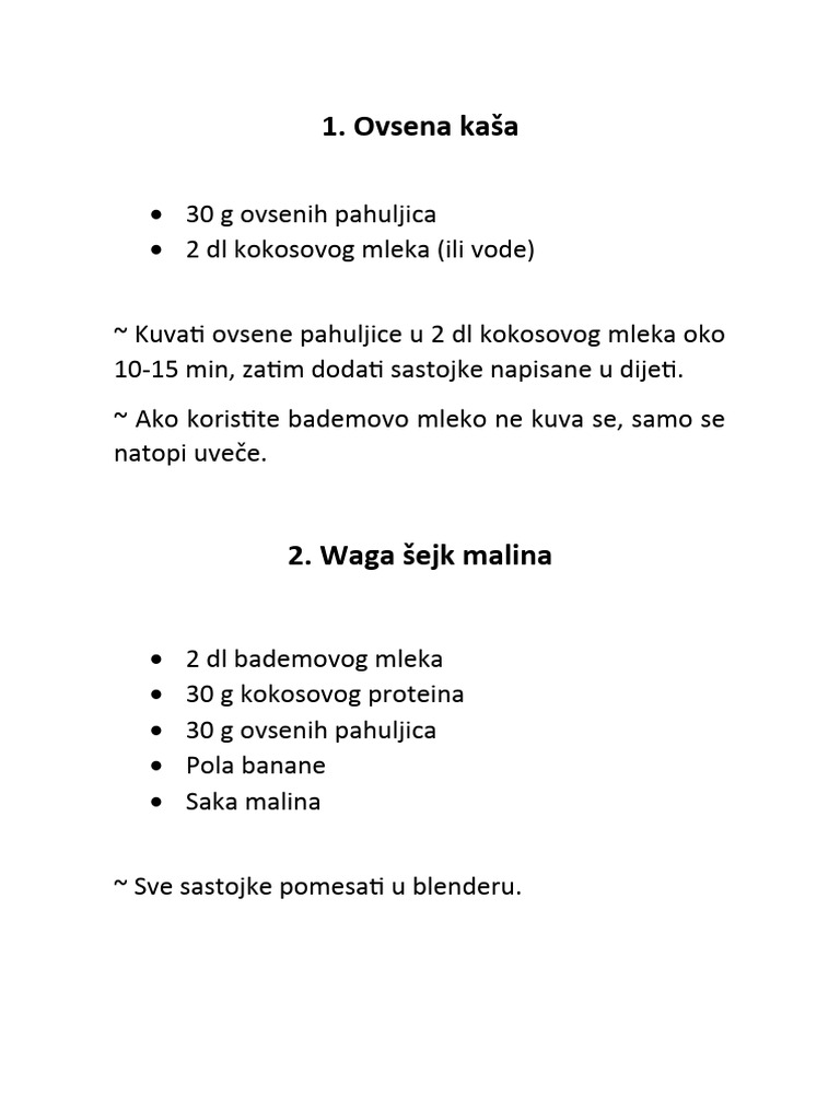 Recepti | PDF