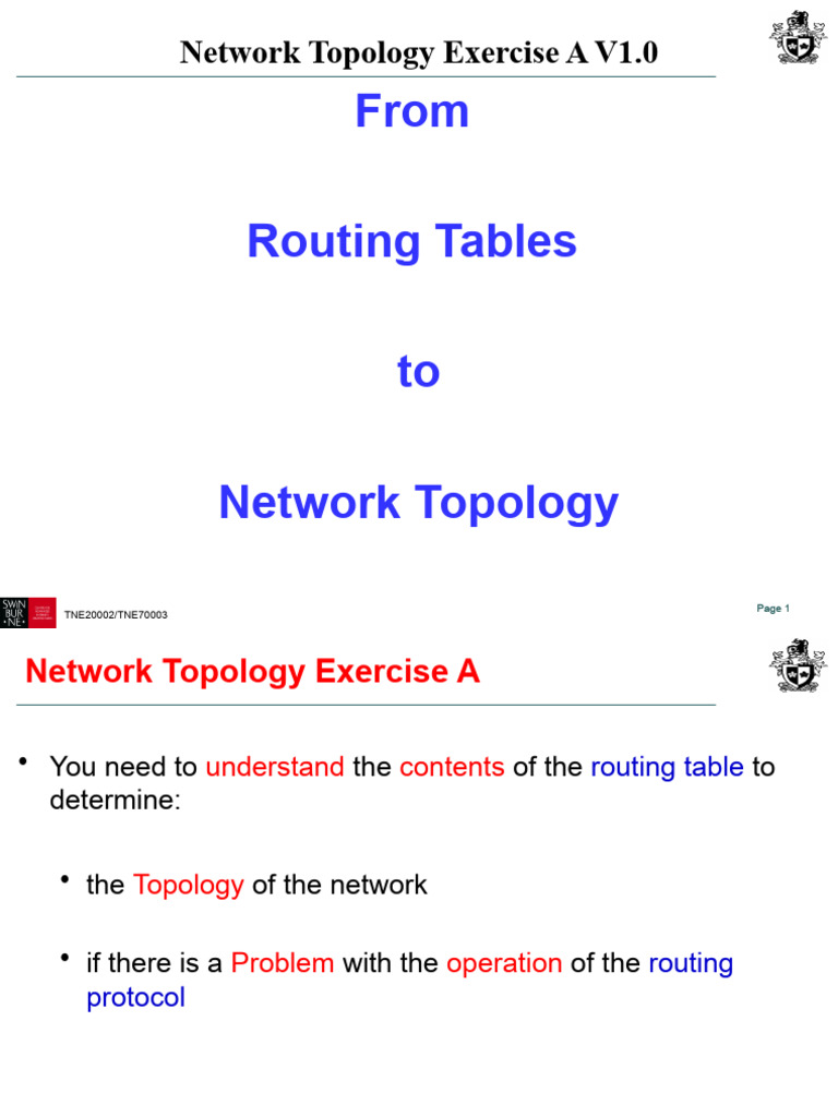 Network Topology Exercise A WTH Answers V1.0-1-1 | PDF | Ip Address | Computer Network