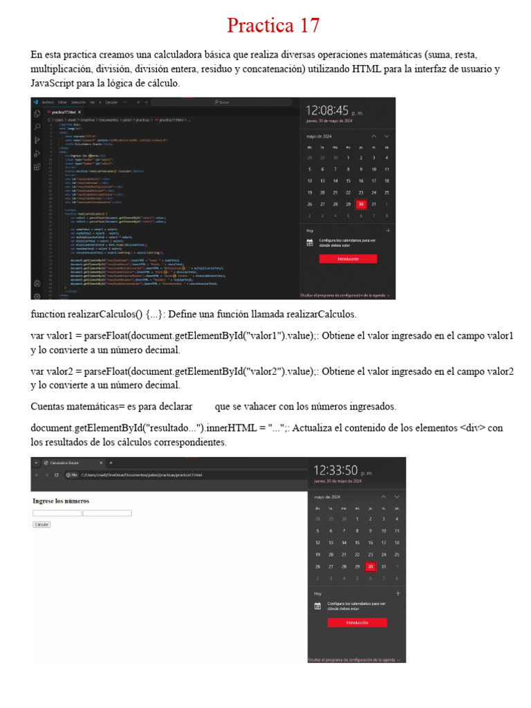 Calculadora y Factores Primos JS | PDF | Script Java | Programación de computadoras