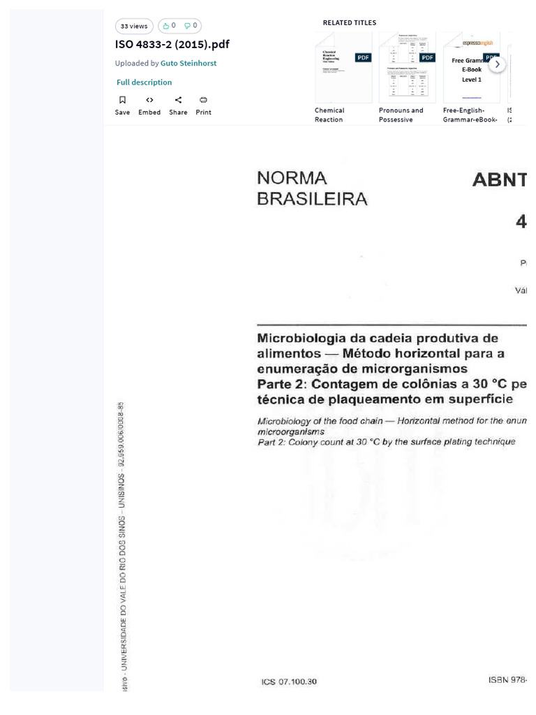 PDF Iso 4833 2 2015pdf - Compress | PDF | Linguistic Typology | Grammar