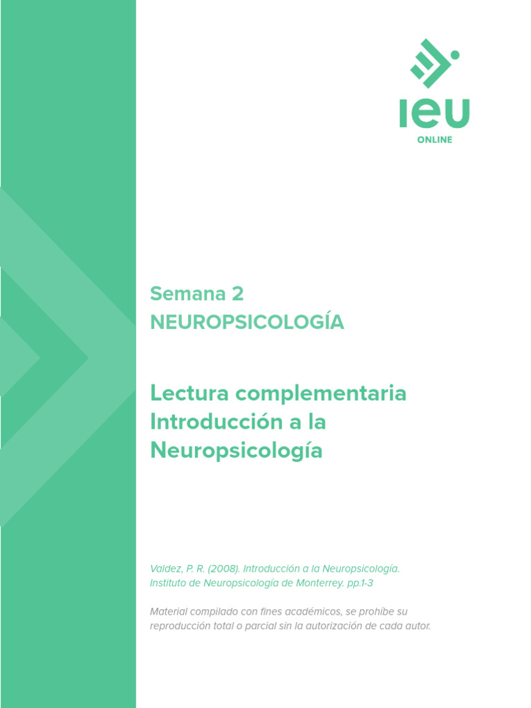 Bloque 2 - Lectura Complementaria 1 | PDF | Neuropsicología | Afasia