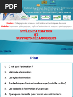 Technique D'animation | PDF | Réflexion | Pédagogie