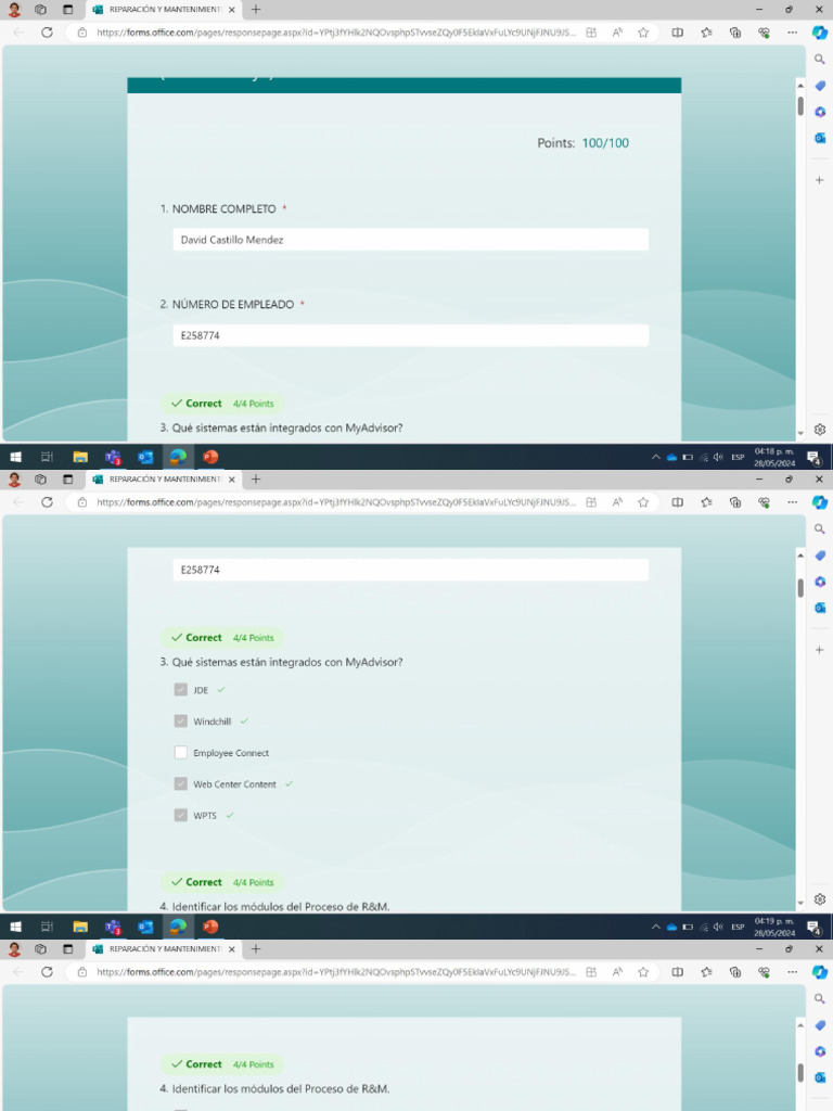 Examen My Advisor | PDF