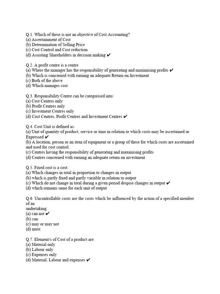 CMA MCQs | PDF | Inventory | Budget CMA MCQs | PDF | Inventory | Budget