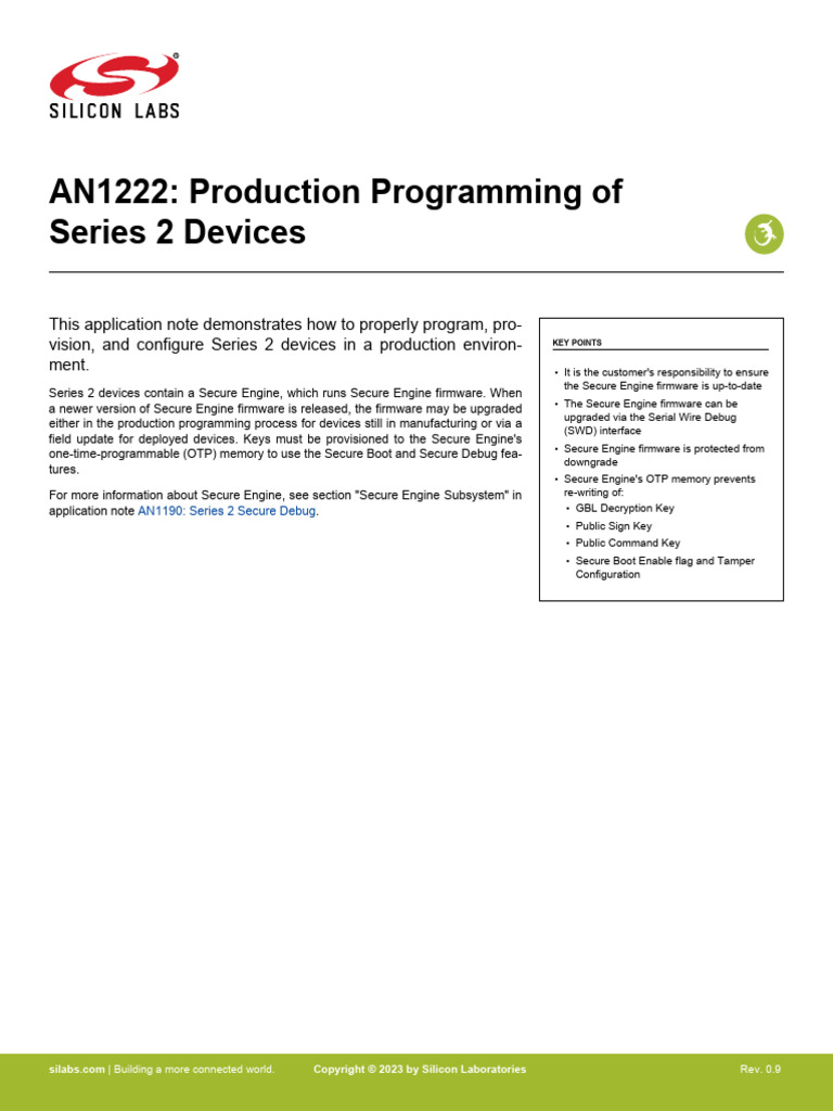 an1222-efr32xg2x-production-programming | PDF | Booting | Flash Memory