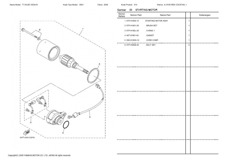 Ega R Starting Motor | PDF