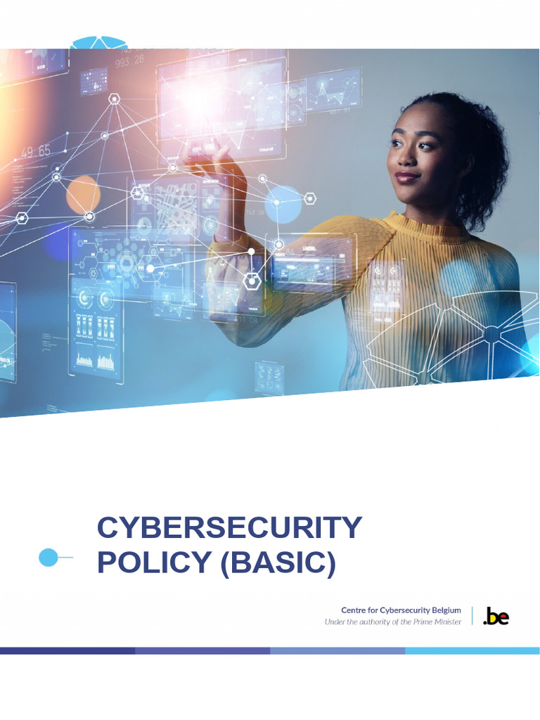 Basic Cybersecurity Policy Template | PDF | Security | Computer Security