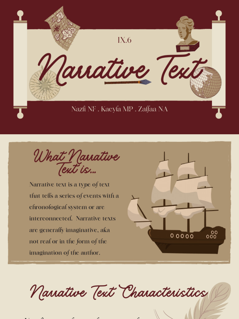 Narative Text | PDF | Language Arts & Discipline | General Fiction