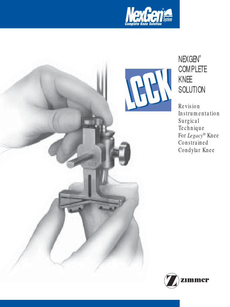 LCCK | PDF | Knee | Orthopedic Surgery