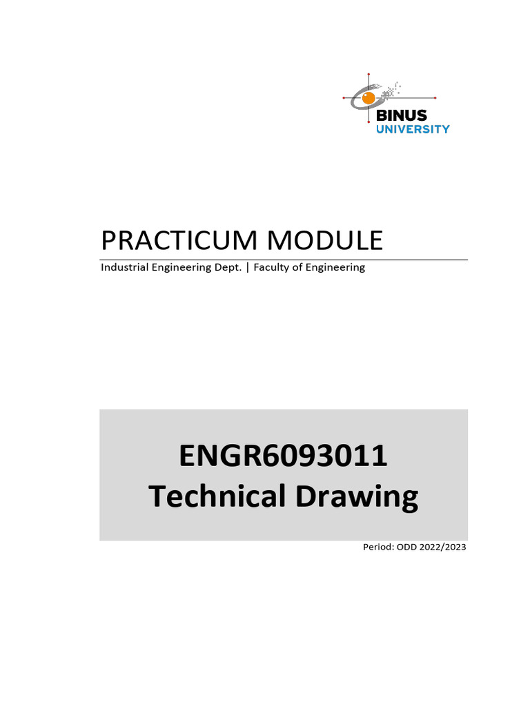 Technical Drawing Practicum Guide | PDF | 3 D Computer Graphics ...