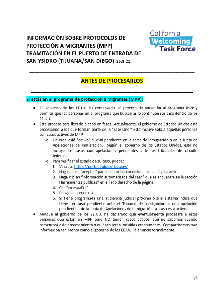 Para Leer Mi Carta de Asilo | PDF | Abogado | Apelación