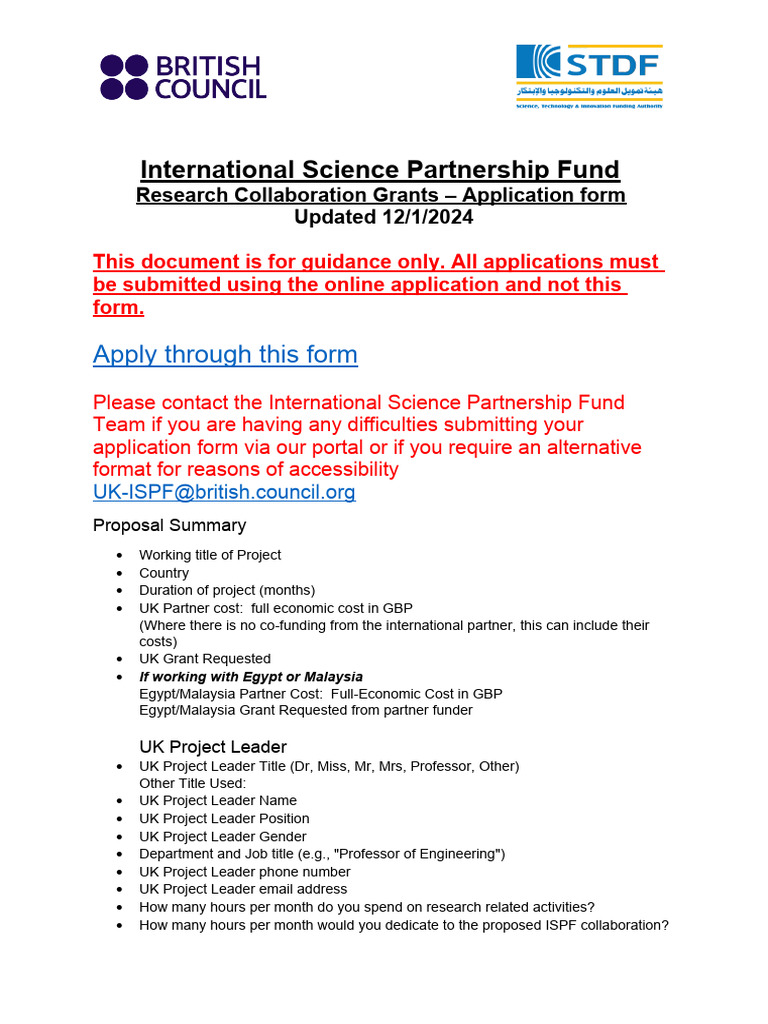 Research Collaboration Grants Guide | PDF | Social Sciences | Humanities