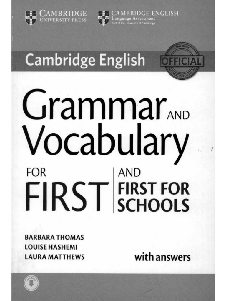 Grammar and Vocabularu For 1st Certif REVIEW and PRACTICE | PDF