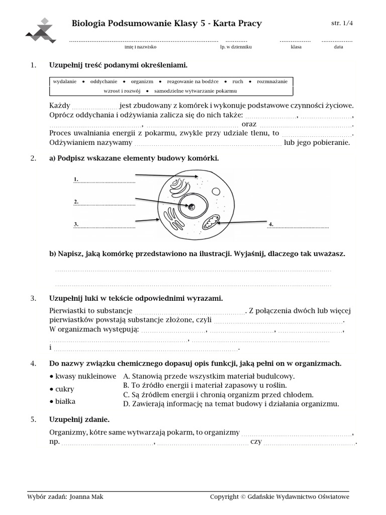 Biolog Iatest 5 Klas A | PDF