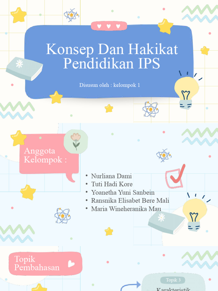 Kelompok 1 (Konsep Dan Hakikat Pendidikan Ips) | PDF