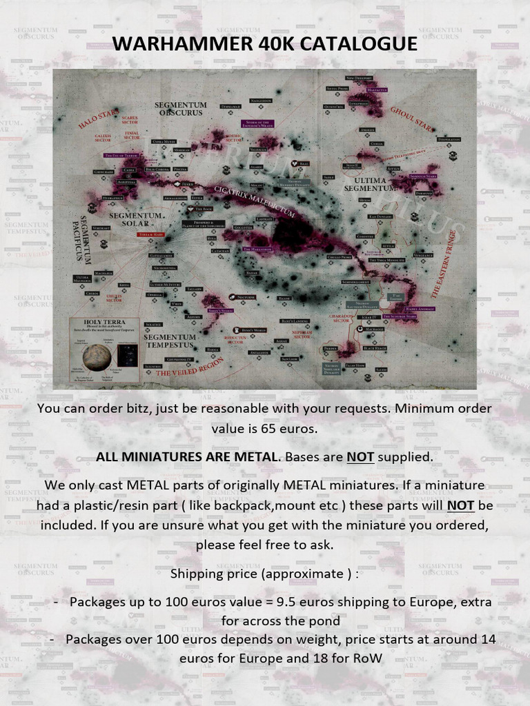 Warhammer 40k Catalogue v4.6 | Download Free PDF | Infantry