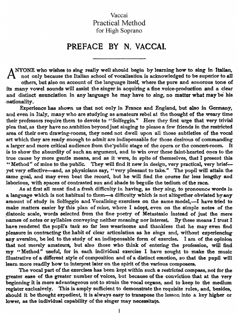 Vaccai - Metodo Pratico - SopranoPDF - 230720 - 223544 | PDF