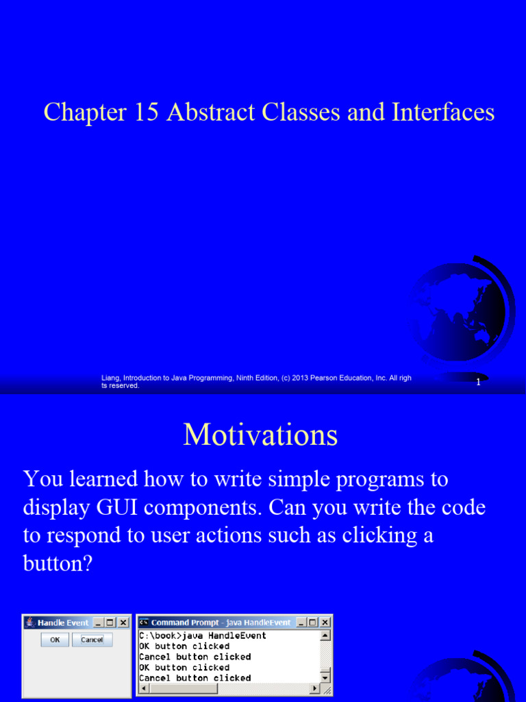 15 Slide Abstract Class Interfaces Pdf Class Computer Programming Method Computer