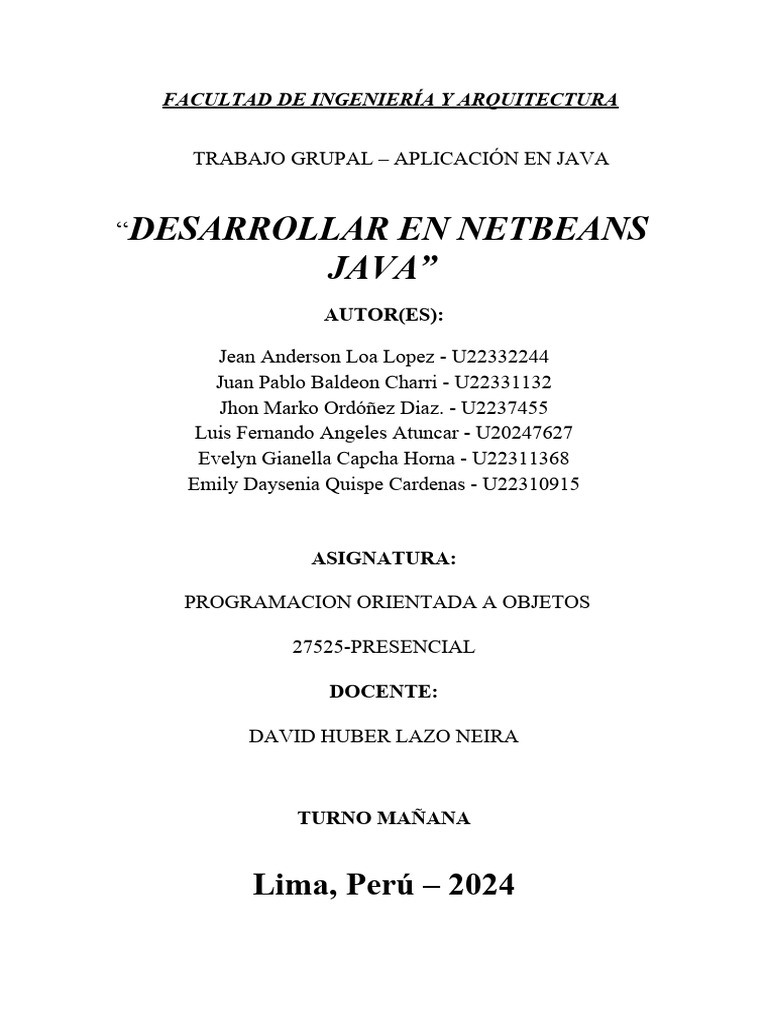 PROGRAMA.OBJETO.SEMANA.11 | PDF