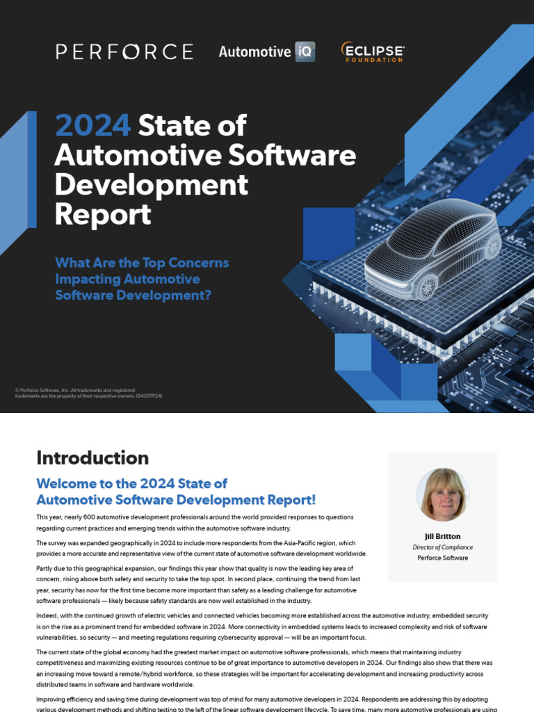 Report Sa 2024 State of Automotive Software Development | PDF | Economies Report Sa 2024 State of Automotive Software Development | PDF | Economies