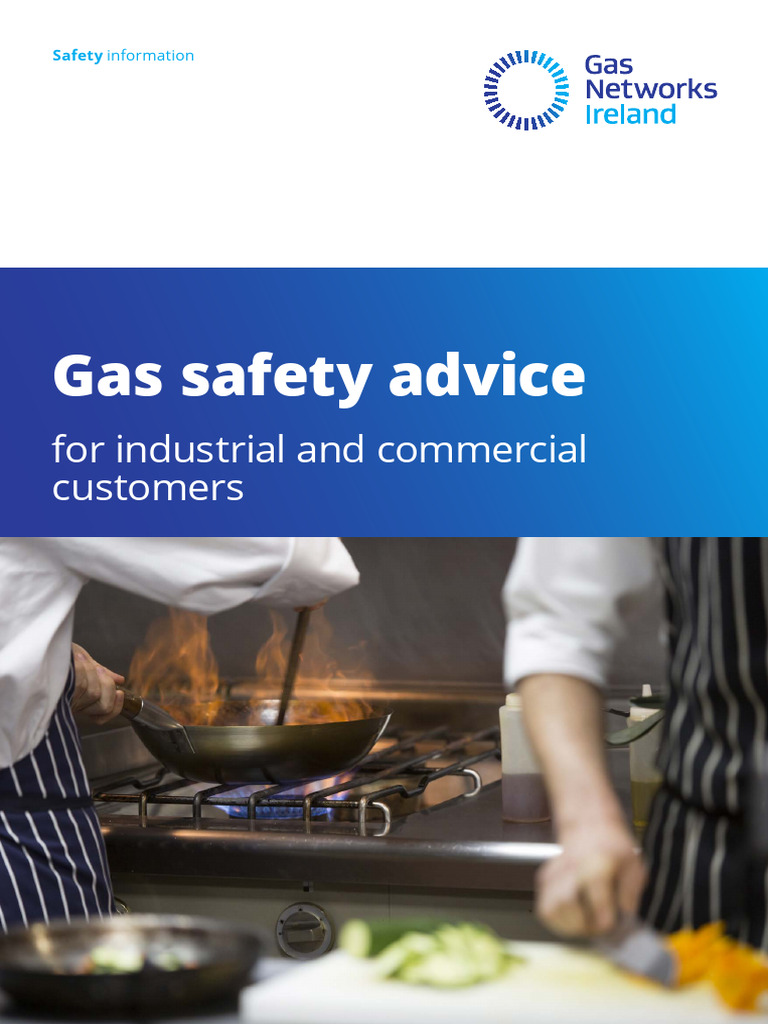 Gas Safety Advice Industrial Commercial Customers May 2021 | PDF ...