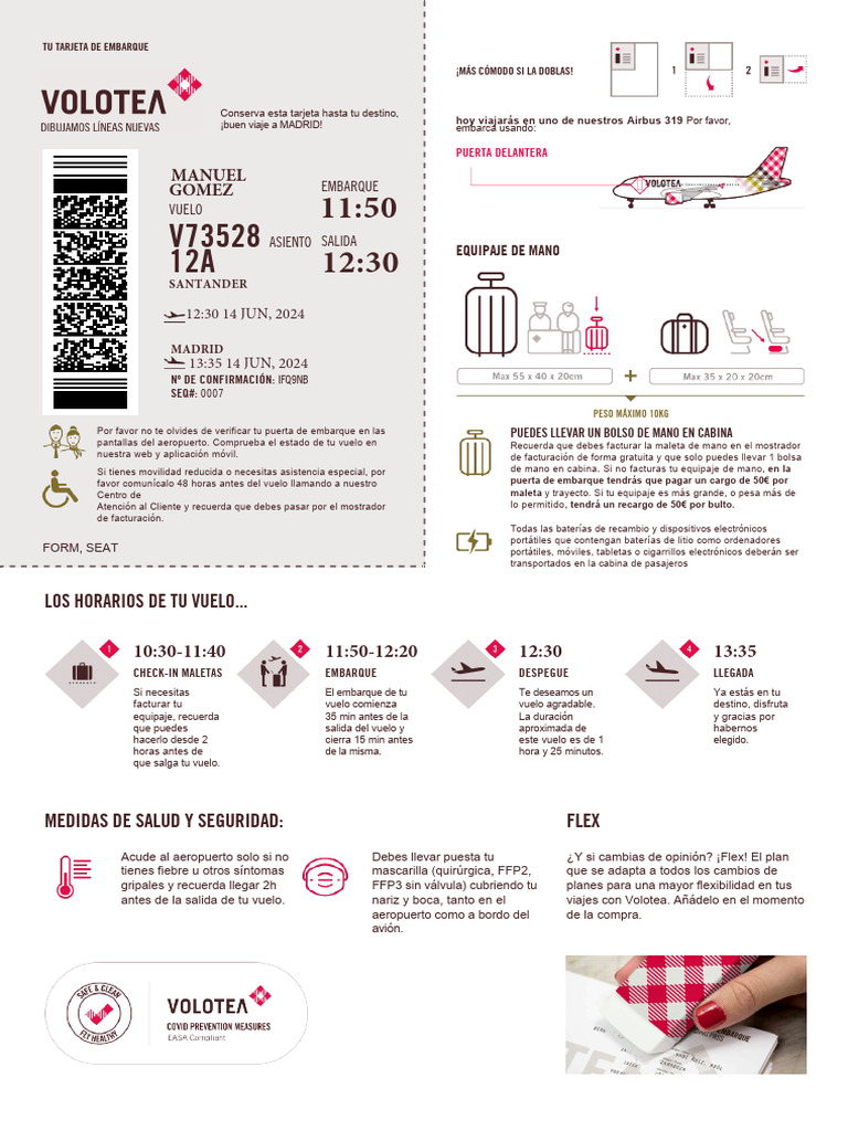 Volotea 1 | PDF | Aeropuerto | Aviación