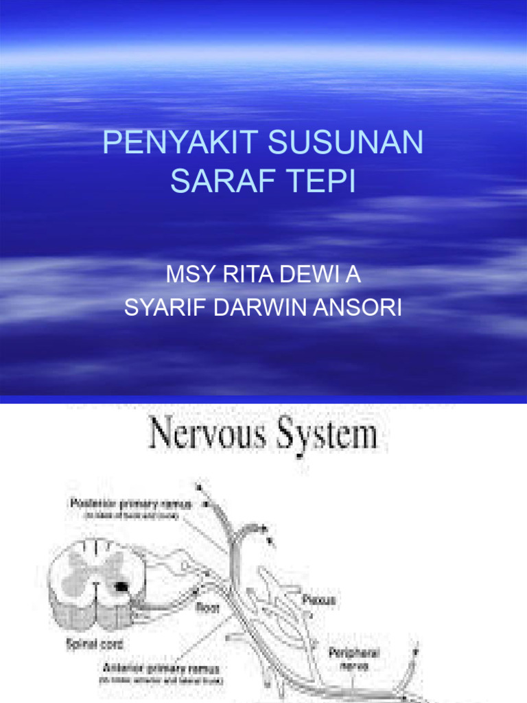 15 Peny. SSN Saraf Tepi | PDF | Epidemiology | Autoimmune Disease