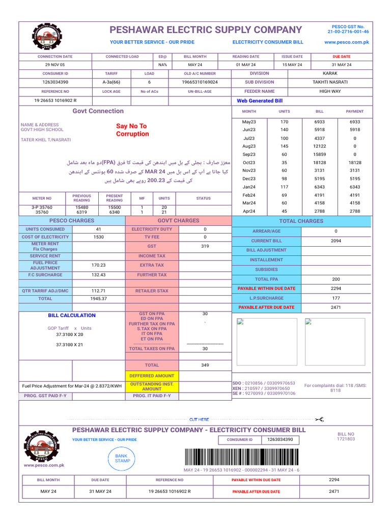 PESCL | PDF | Taxes | Fee