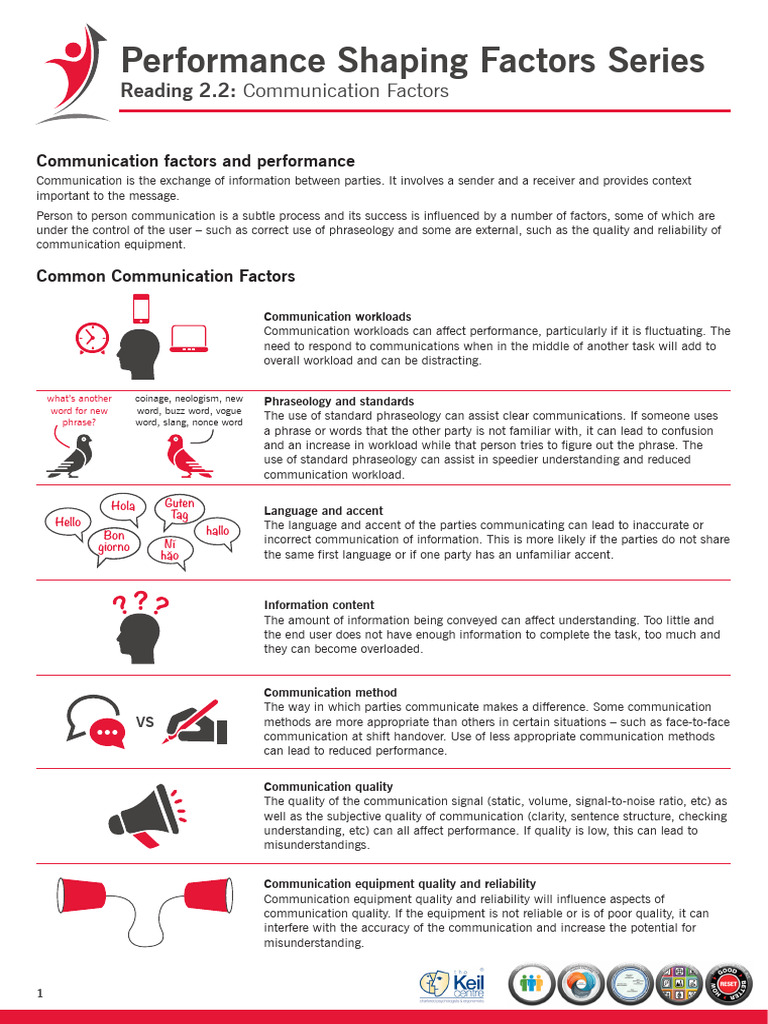 Key Factors in Effective Communication | PDF | Communication ...