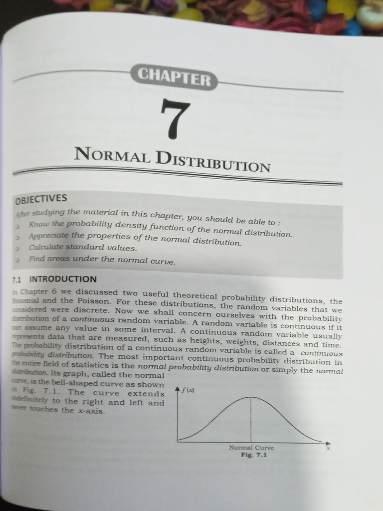 Statistics Chapter 7 | PDF | Normal Distribution | Probability Theory