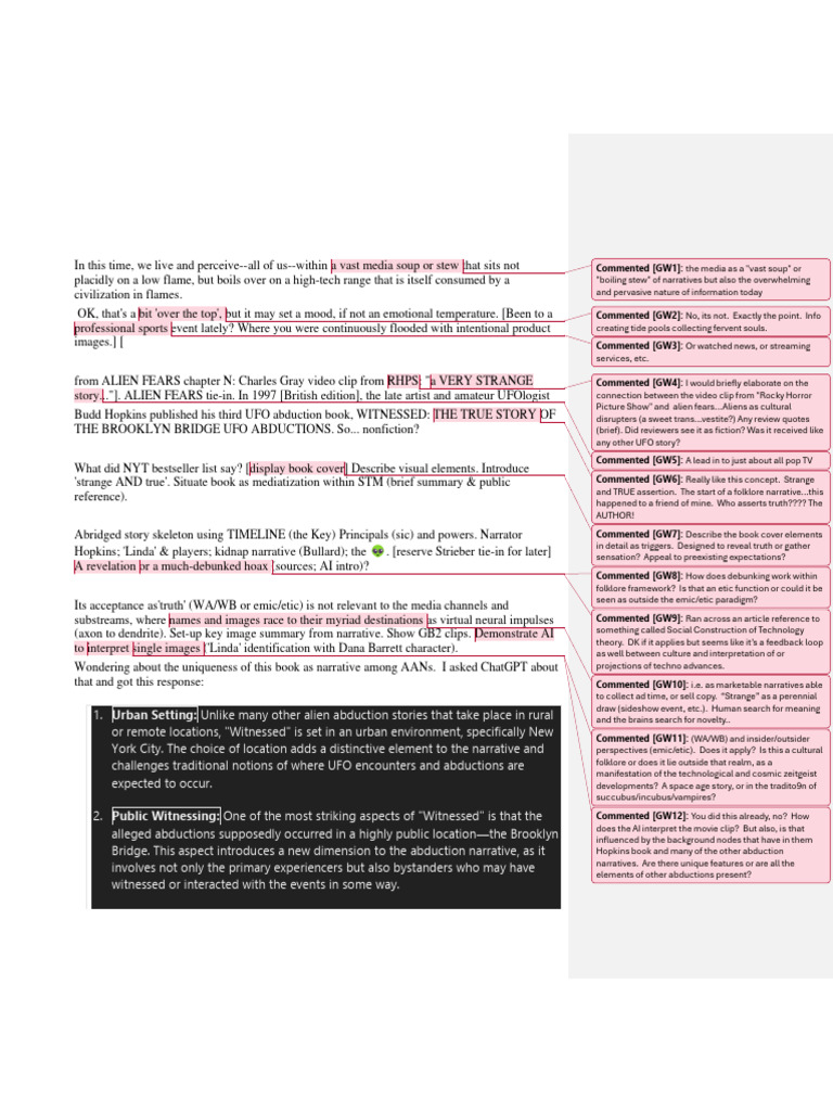 Scott Folklore Talk | PDF | Alien Abduction | Narrative