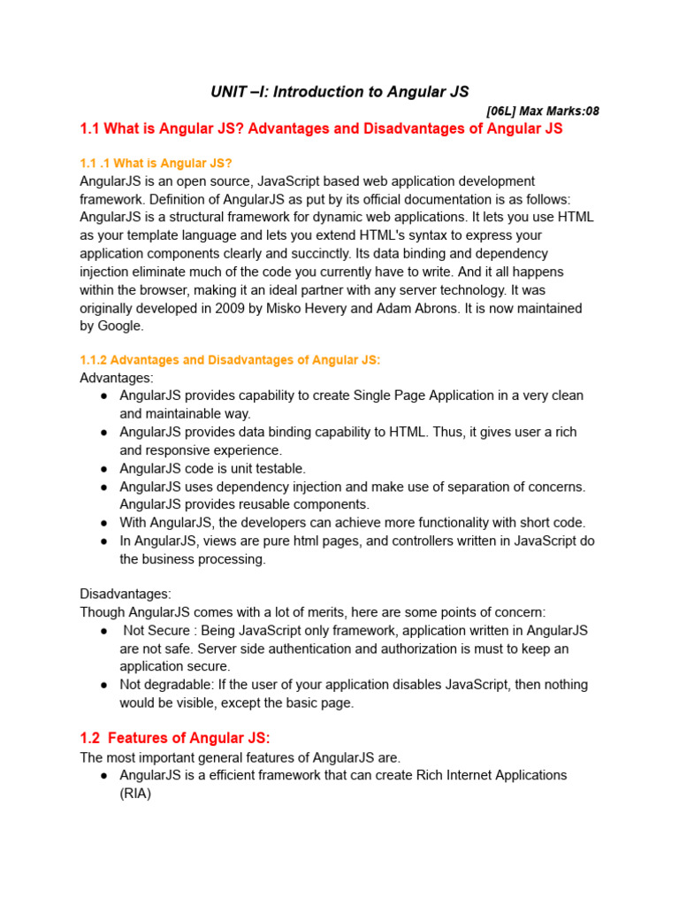 Angular MScIT Sem2 | PDF | Angular Js | Bootstrap (Front End Framework) Angular MScIT Sem2 | PDF | Angular Js | Bootstrap (Front End Framework)