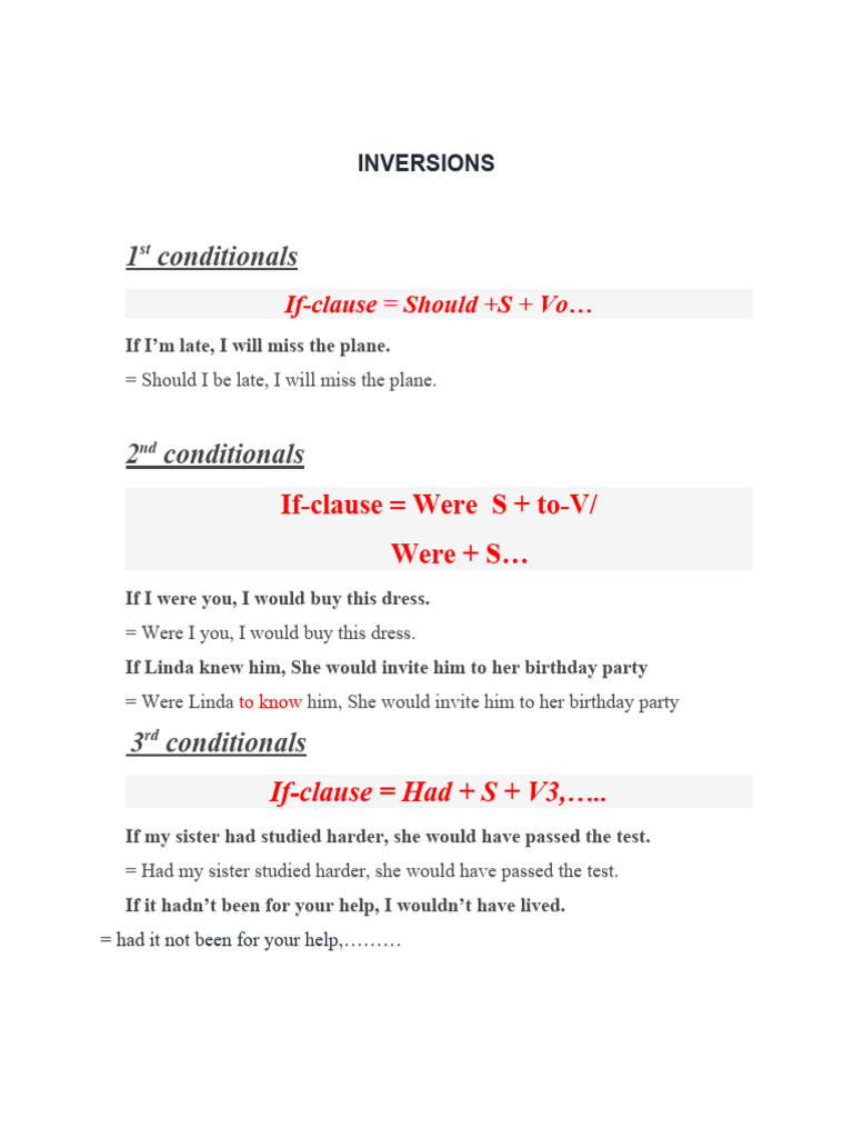 Inversions | PDF