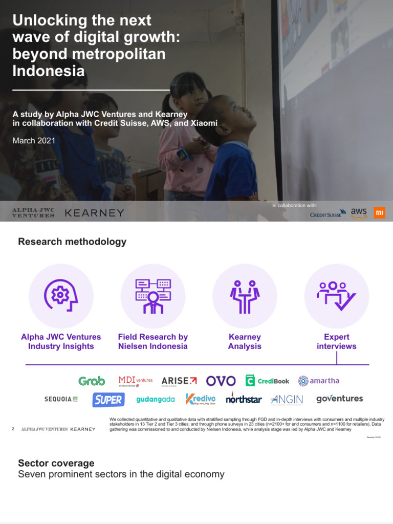 Alpha JWC Ventures Kearney Study Unlocking The Next Wave of Digital Growth 1 | PDF | Small And ...