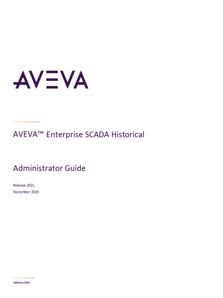 AVEVA Enterprise SCADA Historical Administrator Guide | PDF | Databases ...