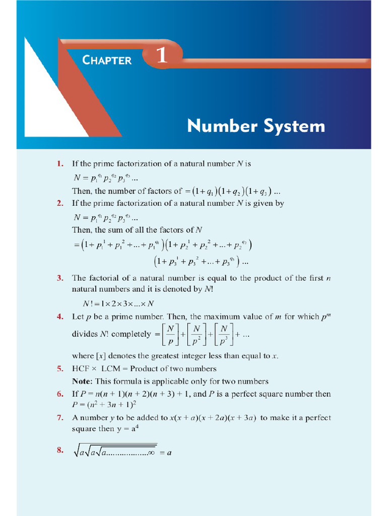 Maths Formula Book | PDF